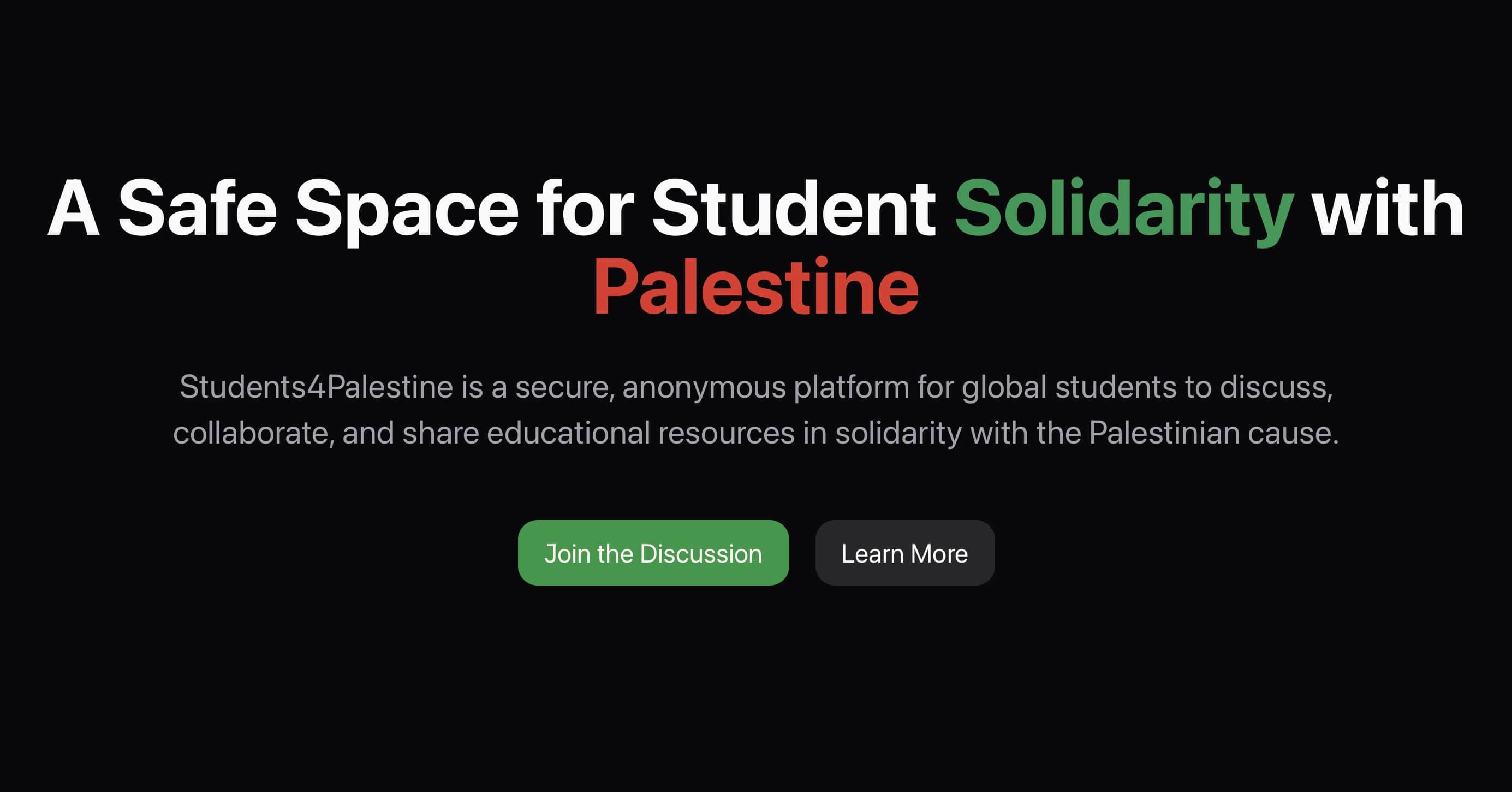 Students 4 Palestine